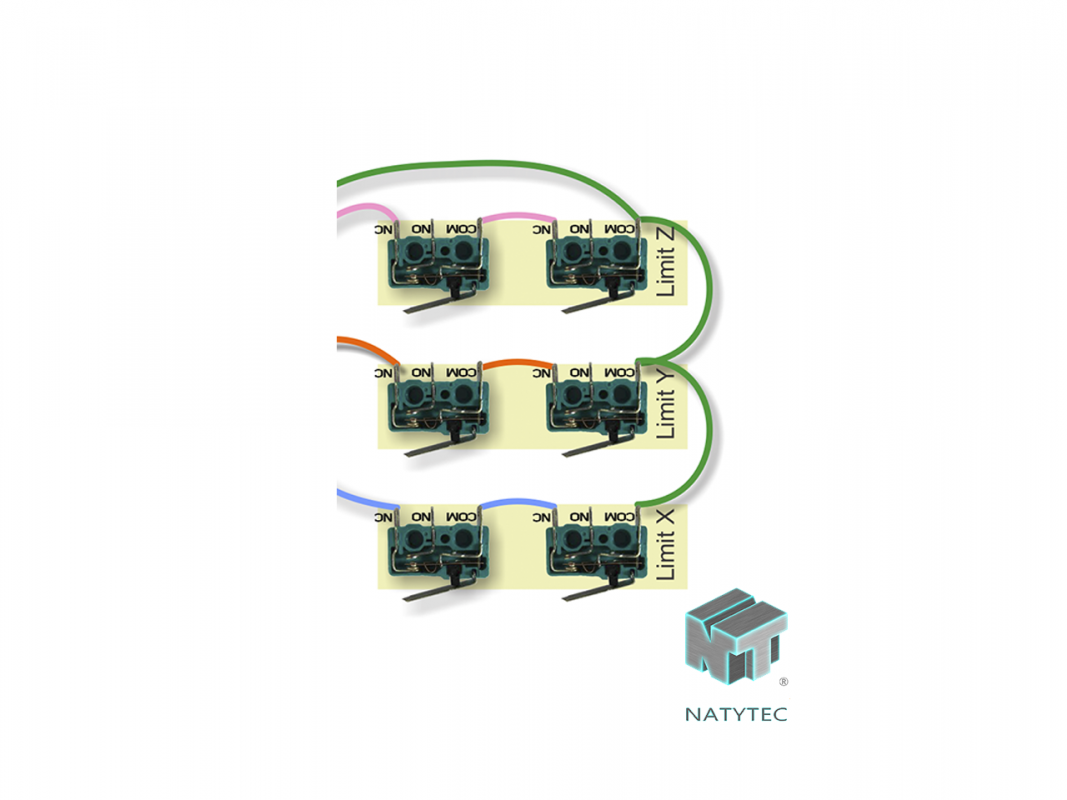 Micro interruptor switch de límite 6 con cable - CNC ROUTER MÉXICO